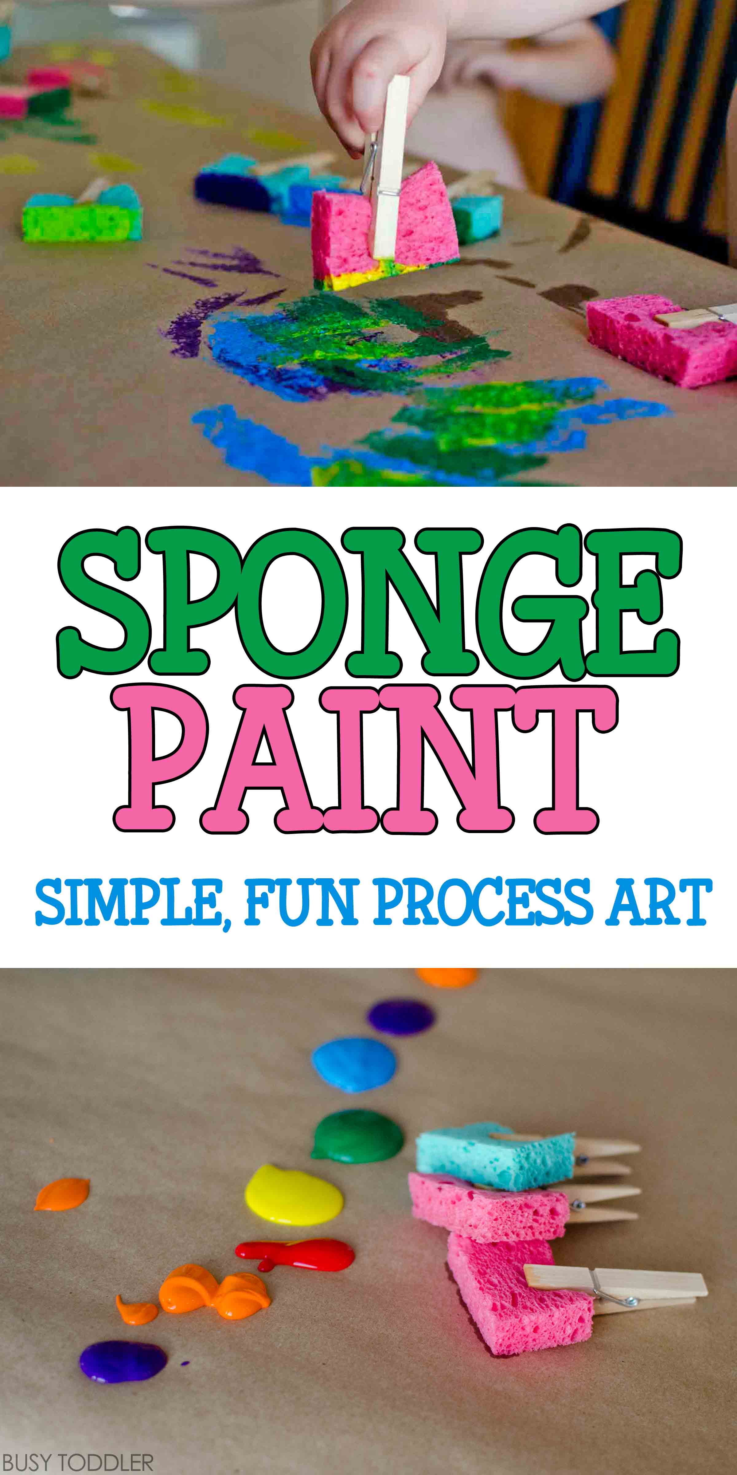 Sponge Painting Process Art Busy Toddler Sponge Painting Process Art Busy Toddler