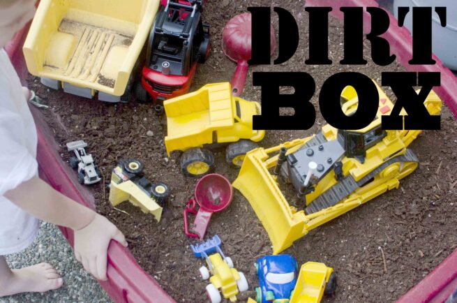 Easy Box Road Activity for Kids from Busy Toddler