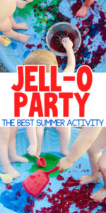 Jello Party: a truly hysterical sensory activity for toddlers - Busy ...