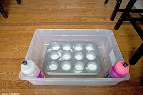 Hidden Colors - Toddler Science Experiment - Busy Toddler