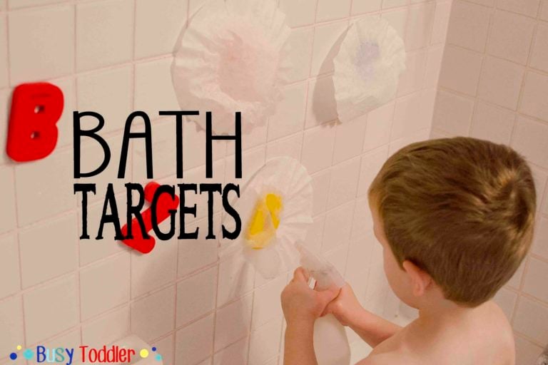 Bath Activities for Kids - Busy Toddler