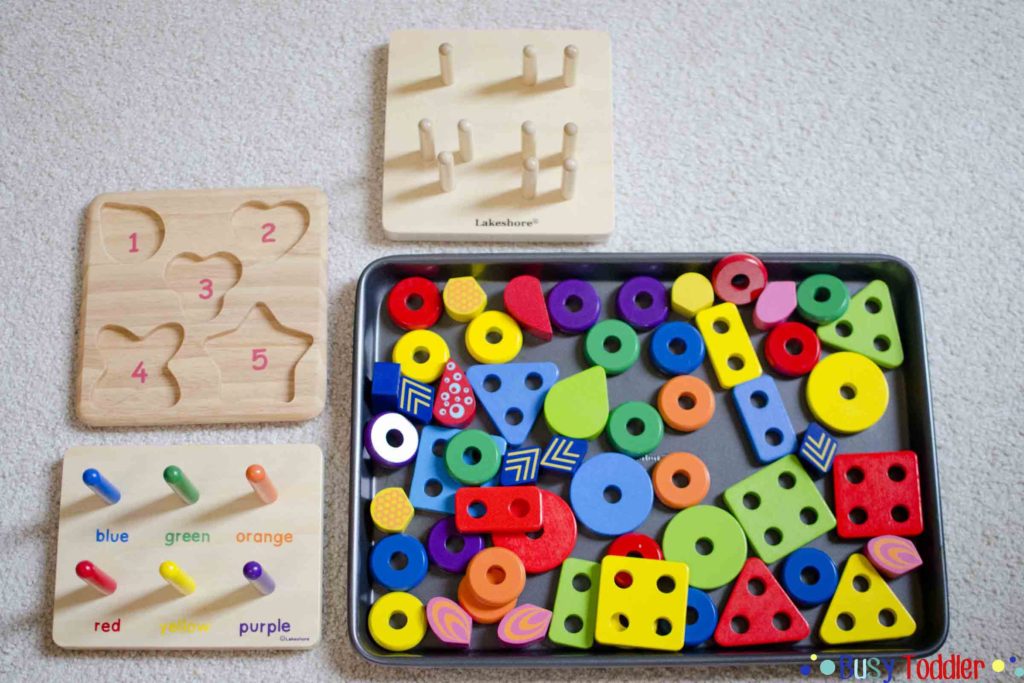 Puzzle Sort - Busy Toddler