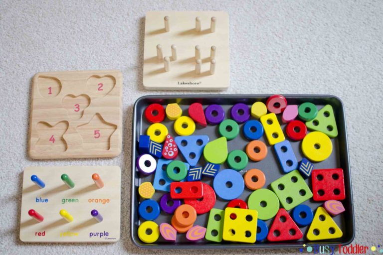 Puzzle Sort - Busy Toddler