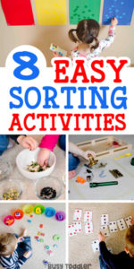 8 Simple Sorting Activities for Toddlers - Busy Toddler