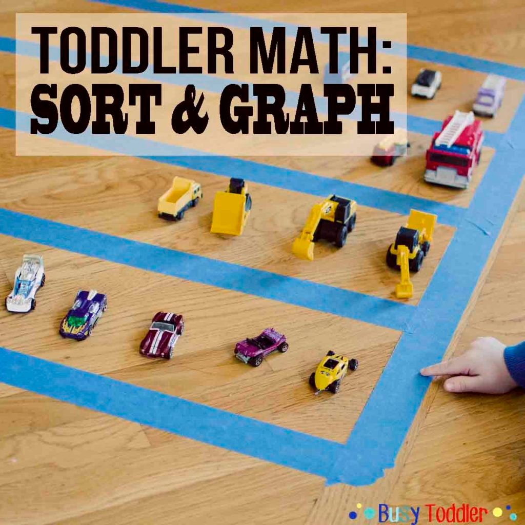 Sorting and Graphing Toys - Busy Toddler