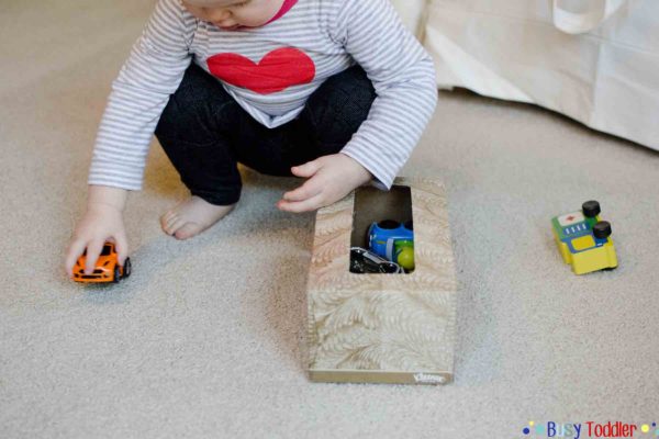 Hidden Toys Baby Activity - Busy Toddler