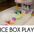 Sorting Drop Box Fine Motor Activity - Busy Toddler