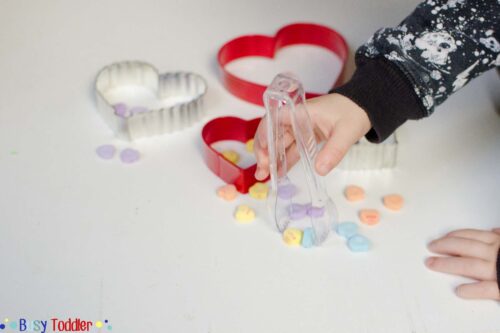 Valentine's Day Sorting Activity - Busy Toddler