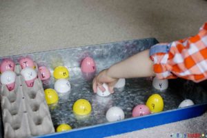 ABC Easter Egg Match - Busy Toddler