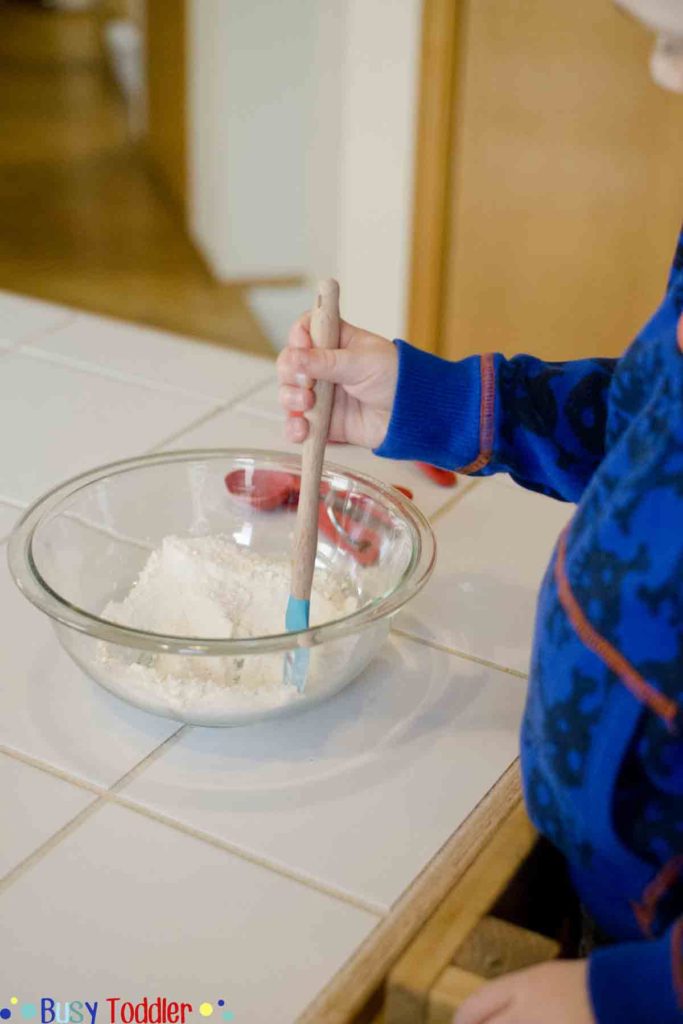 The Best Tip for Baking with Toddlers - Busy Toddler