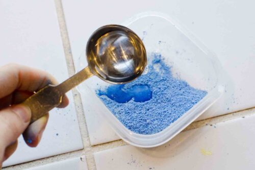 Easy DIY Chalk Paint - Busy Toddler