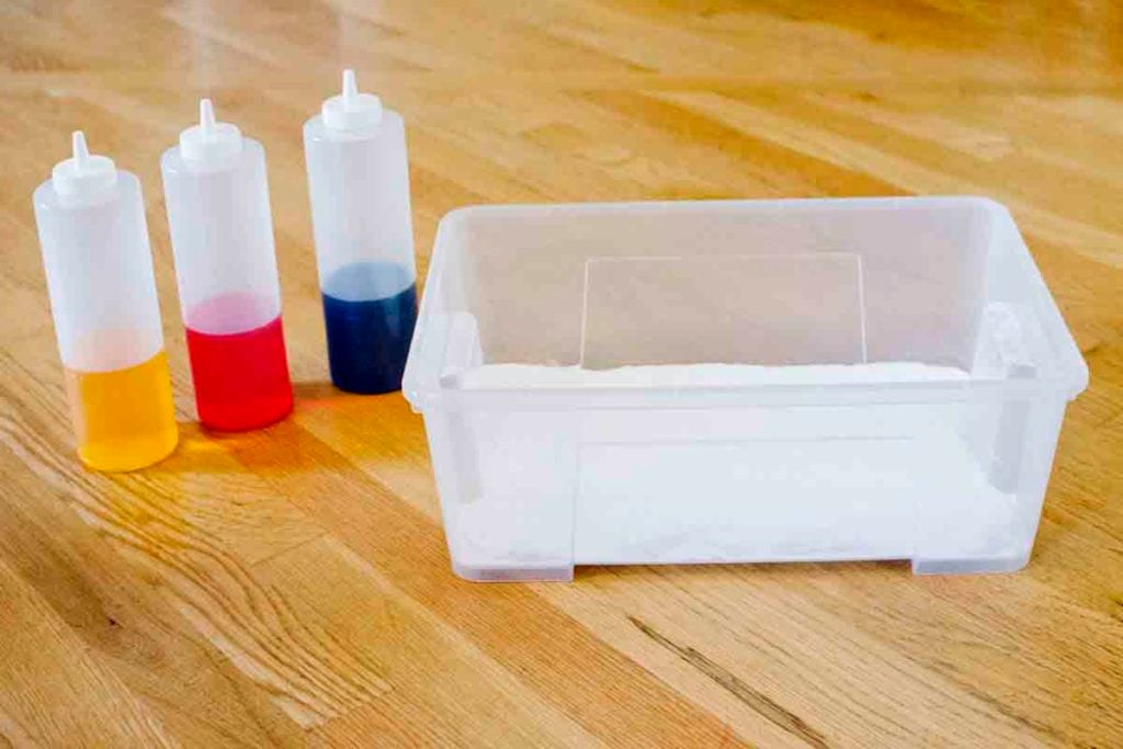 Colorful Fizz: Simple Toddler Science - Busy Toddler
