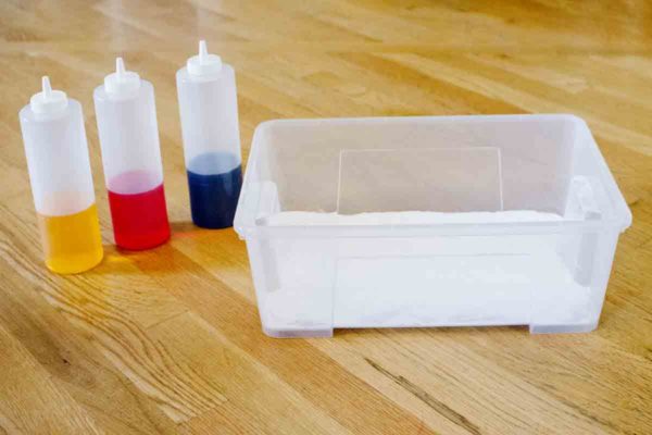 Colorful Fizz: Simple Toddler Science - Busy Toddler