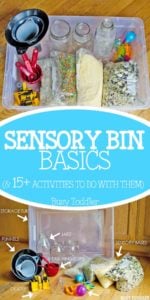 Sensory Bin Basics: What You Need to Have - Busy Toddler