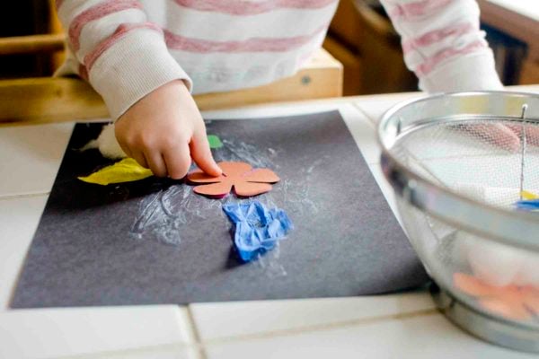 Skill Practice: Glue Stick Activity Bin - Busy Toddler