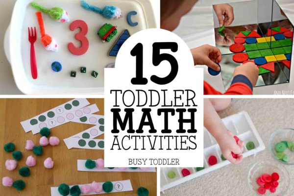 15 Toddler Math Activities - Busy Toddler