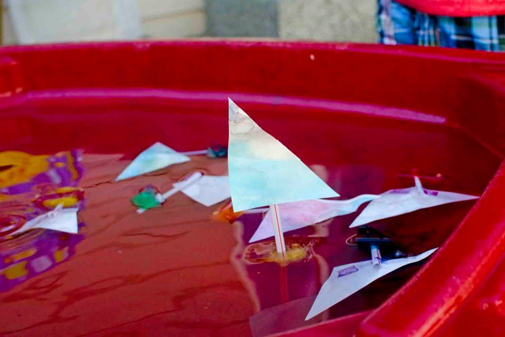 Colorful Ice Boats - Busy Toddler