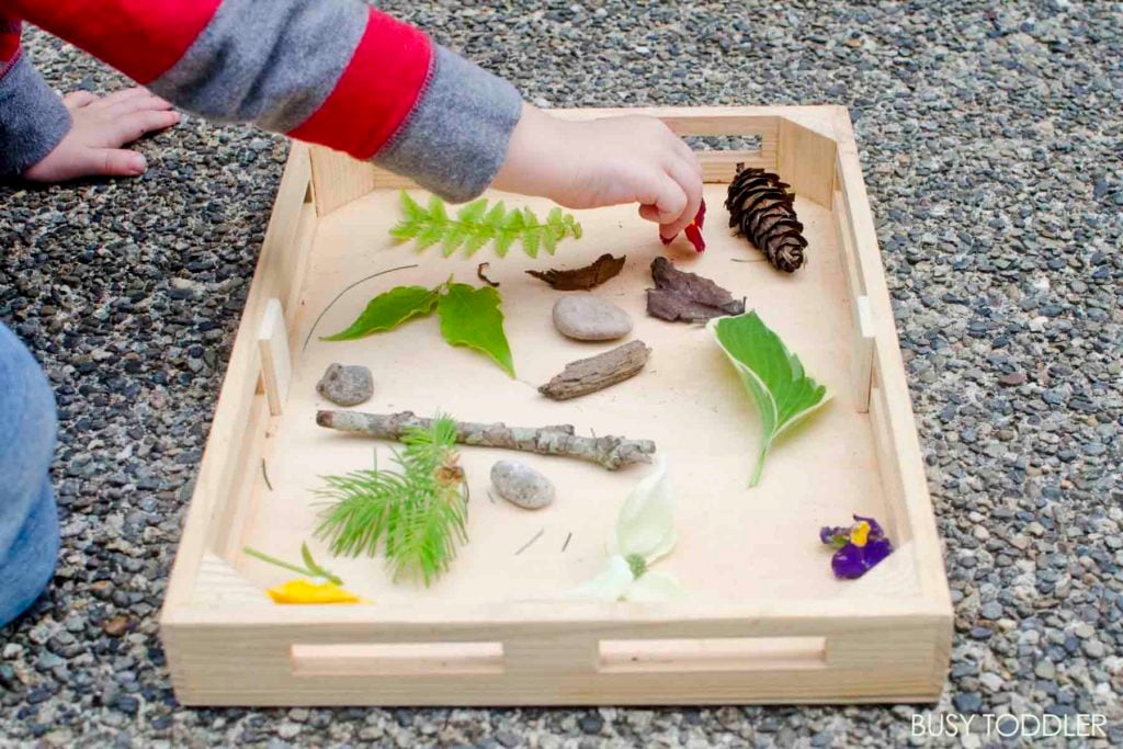Nature I-Spy with Toddlers - Busy Toddler