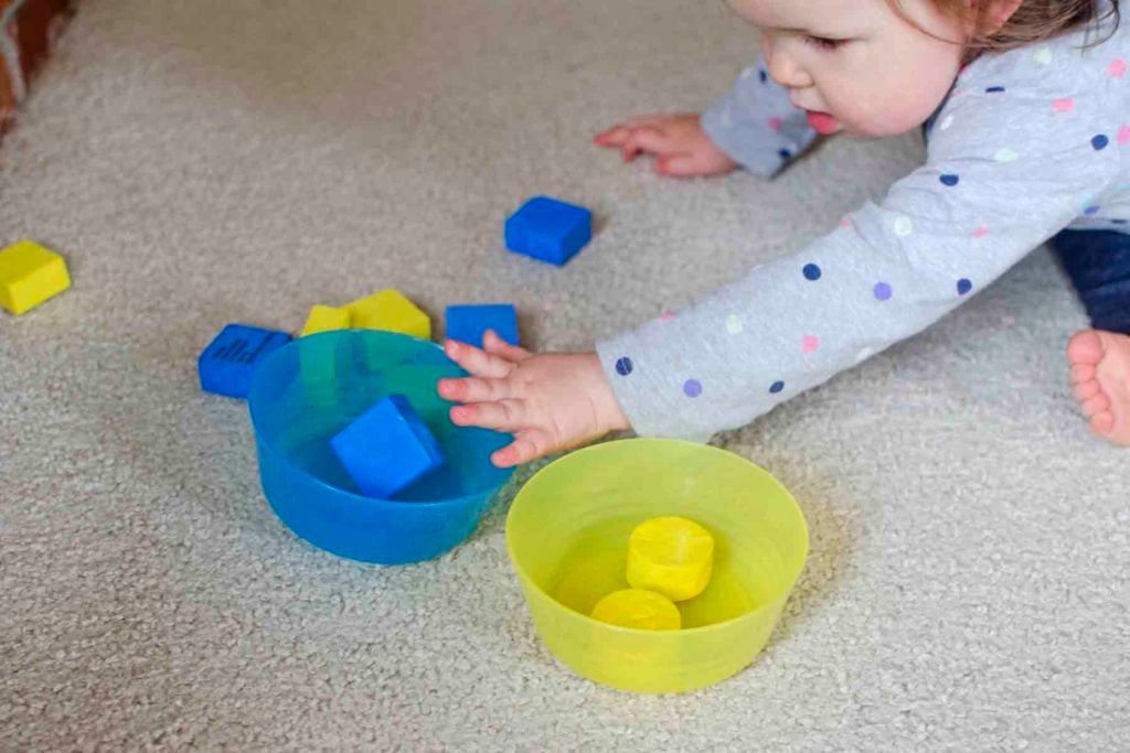 Introducing Sorting: Teaching Young Toddlers - Busy Toddler