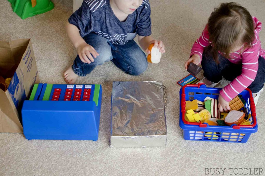 Let's Pretend: Grocery Store Dramatic Play - Busy Toddler