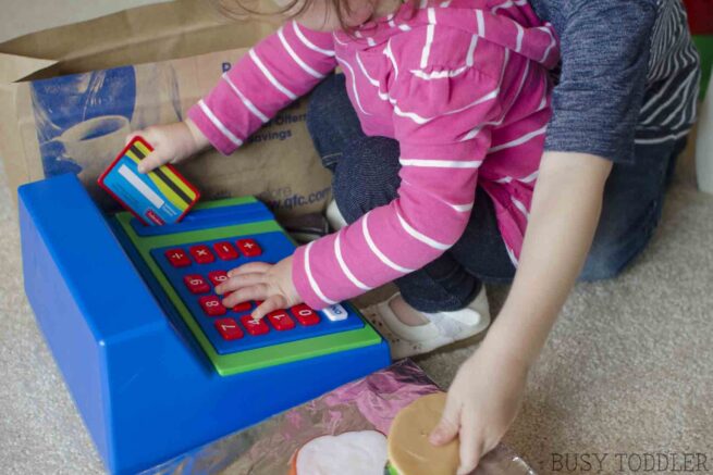 Let's Pretend: Grocery Store Dramatic Play - Busy Toddler