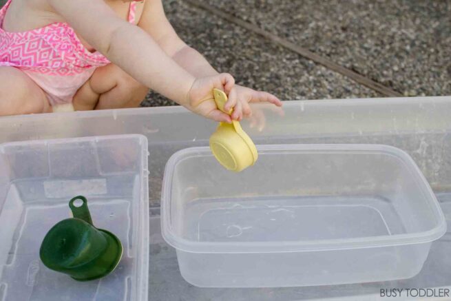 Learning to Scoop: a practical life skill - Busy Toddler