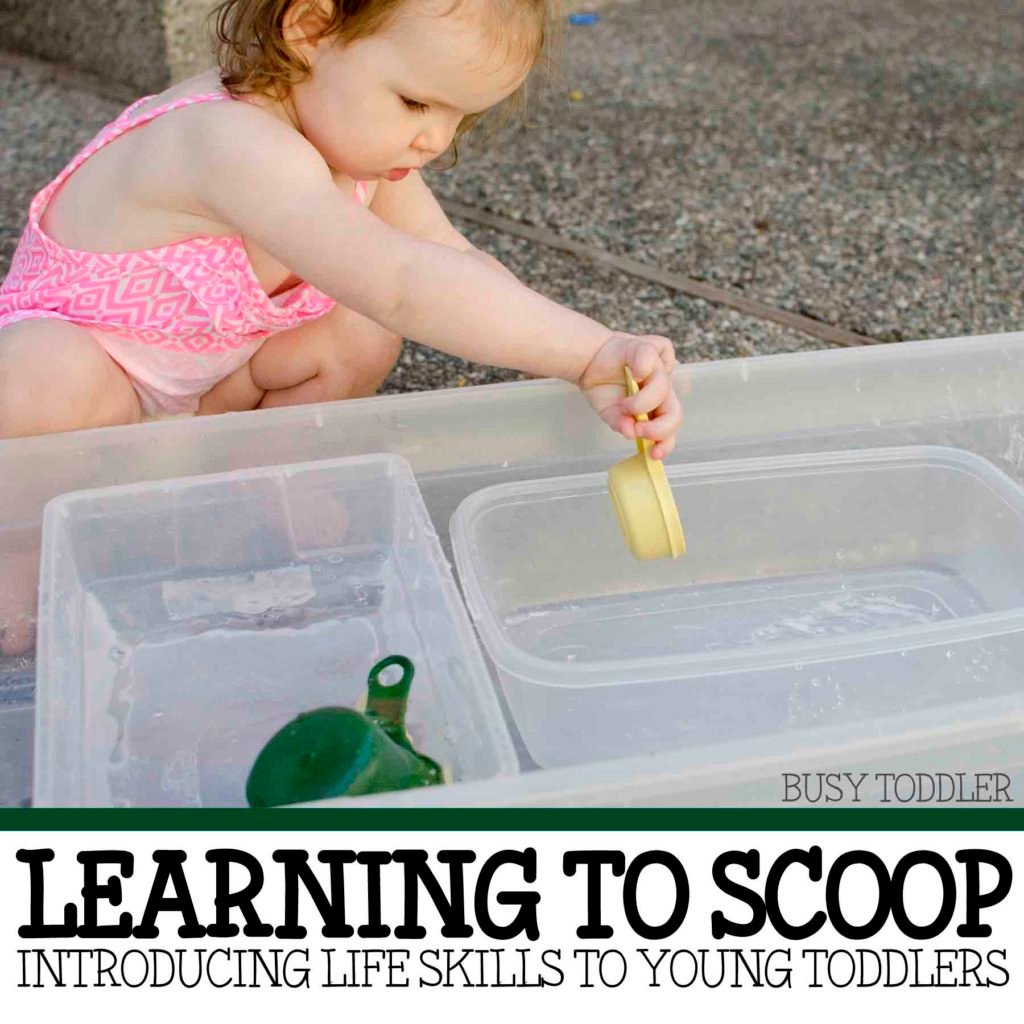 Learning to Scoop: a practical life skill - Busy Toddler