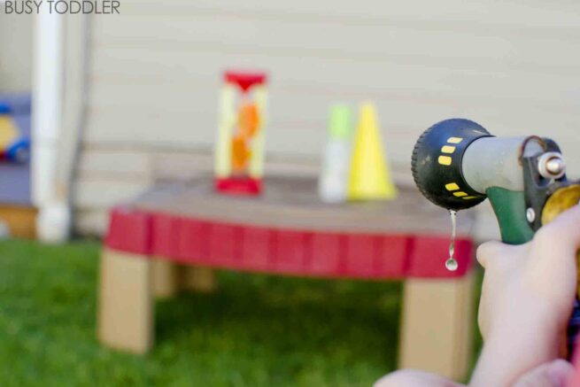 Hose Targets - Busy Toddler