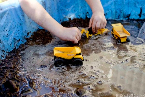 Muddy Trucks and Car Wash - Busy Toddler