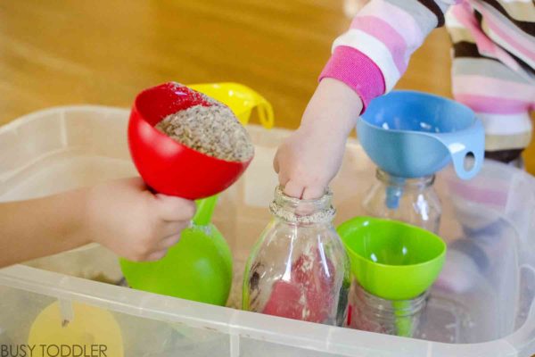 Funnel Fun: Simple Toddler Entertainment - Busy Toddler