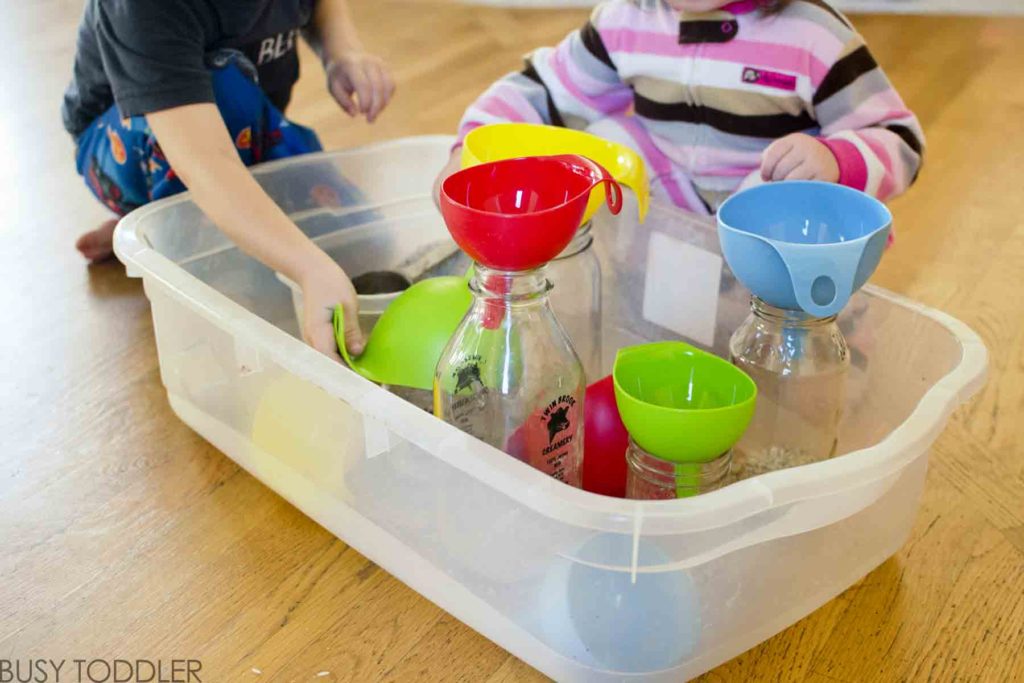 Funnel Fun: Simple Toddler Entertainment - Busy Toddler
