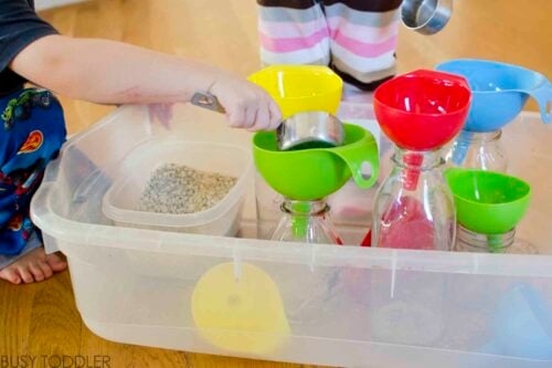 Funnel Fun: Simple Toddler Entertainment - Busy Toddler