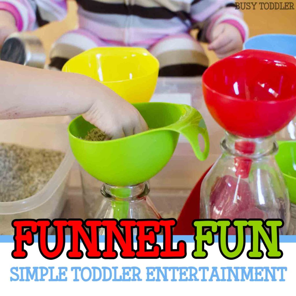 Funnel Fun: Simple Toddler Entertainment - Busy Toddler