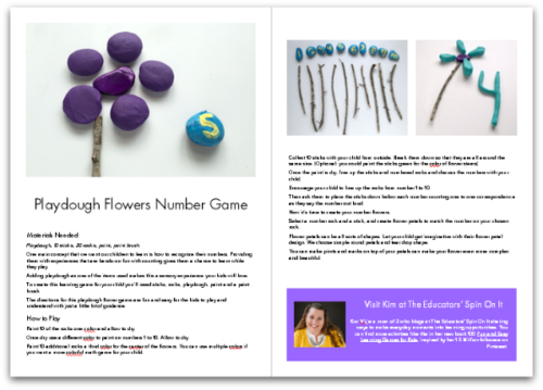 Play Based Learning: ABCs and 123s ebook - Busy Toddler