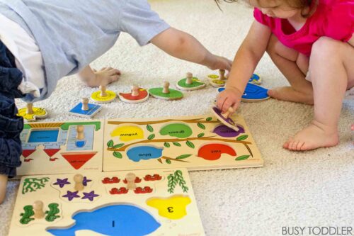 Playtime Learning with Siblings - Busy Toddler