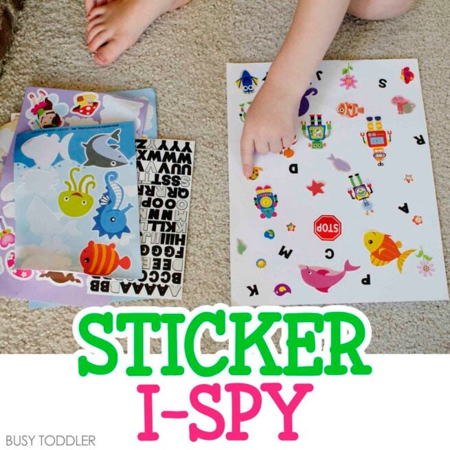 Sticker I-Spy - Busy Toddler