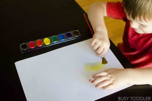Secret Letters: An Easy Art + Literacy Activity - Busy Toddler