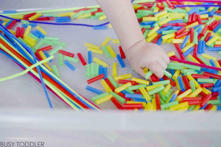 Threading Station: Quiet Time Activity - Busy Toddler