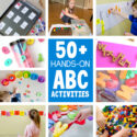 50+ Alphabet Activities (all hands-on play) - Busy Toddler