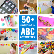 50+ Alphabet Activities (all hands-on play) - Busy Toddler