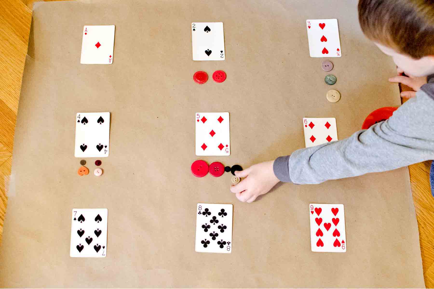 Playing Cards Math Activity Busy Toddler