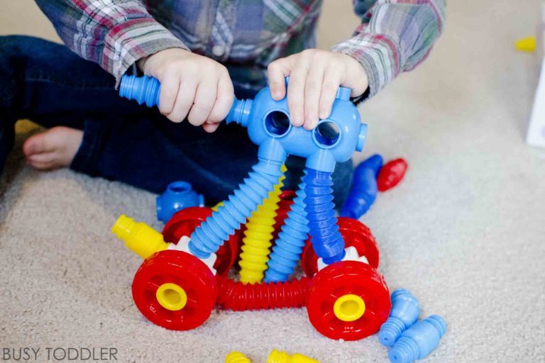 Beyond Blocks: 5 Unique Ways to Build - Busy Toddler