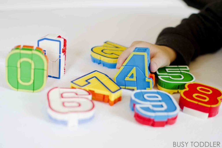 Playing with Numbers: Toys that Teach - Busy Toddler