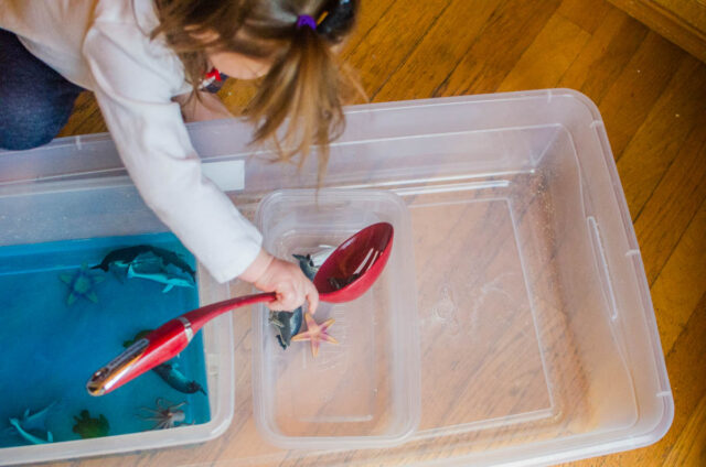 Animal Rescue Transfer Activity - Busy Toddler