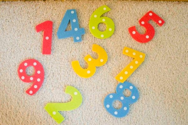 Sticky Number Match - Busy Toddler