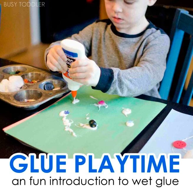 Match & Glue: Preschool Fine Motor Activity - Busy Toddler