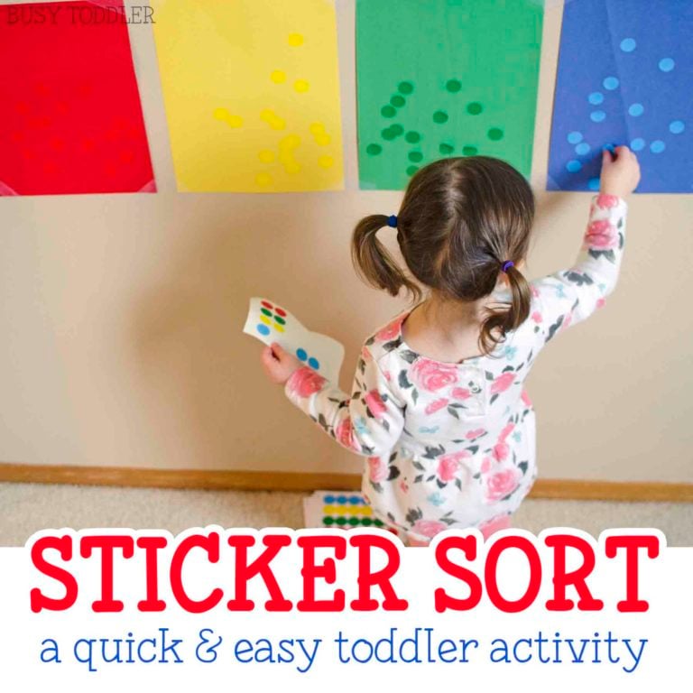 8 Simple Sorting Activities for Toddlers - Busy Toddler
