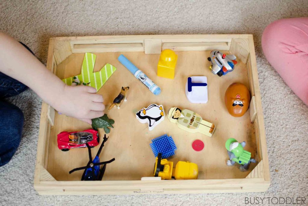 I-Spy Tray Activity - Busy Toddler