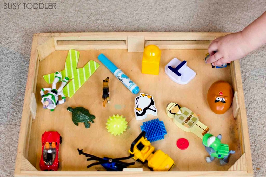 I-Spy Tray Activity - Busy Toddler
