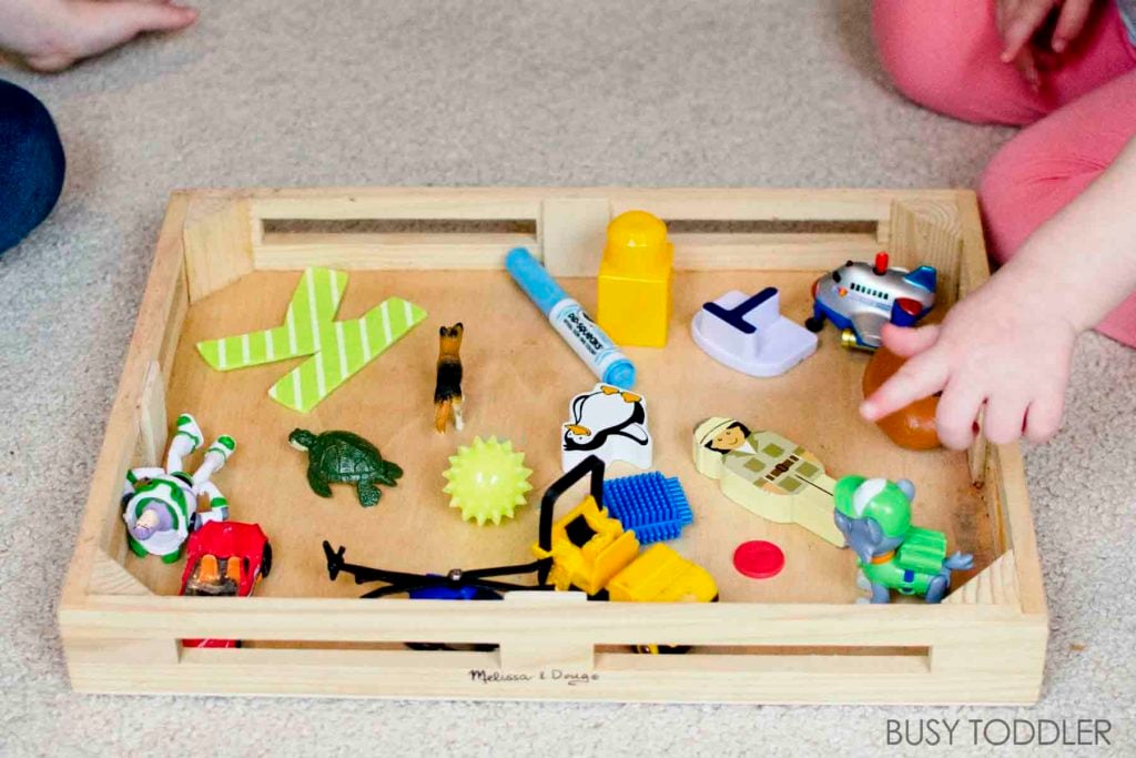 I-Spy Tray Activity - Busy Toddler